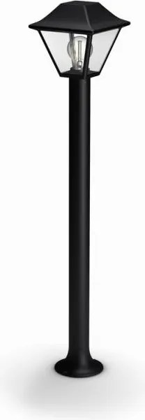 PH 16497/30/PN Venkovní sloupkové svítidlo Philips Alpenglow 16497/30/PN černé velké - PHILIPS (915005382301)