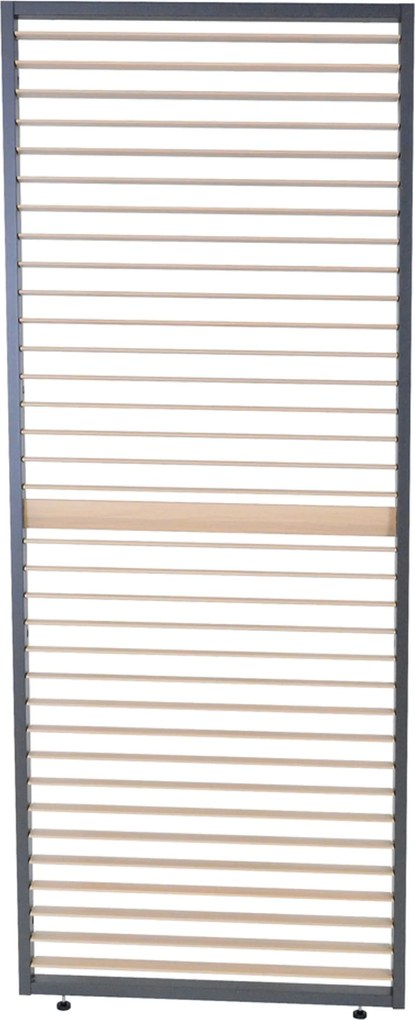 Rojaplast | Panel zastínění 1,3 m - sklápěcí horizontální lamely, pro bioklimatickou pergolu, dřevo | 11640718