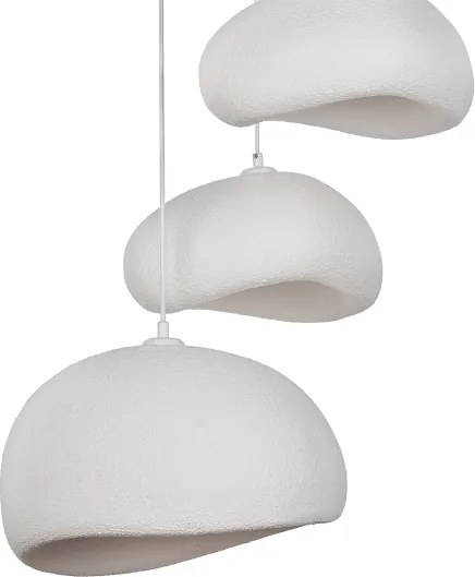 BRILAGI - Lustr na lanku WABI SABI 3xE27/40W/230V pr. 76 cm bílá