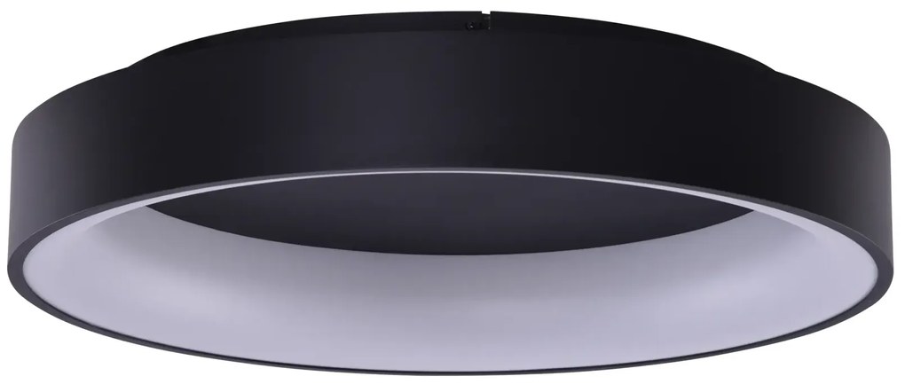 Moderní LED stropní svítidlo Solvent R 110 černé s dálkovým ovladačem