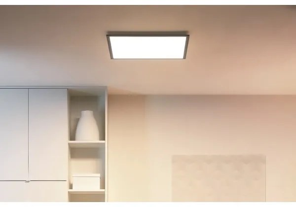 WiZ - LED Stmívatelné stropní svítidlo SUPERSLIM LED/36W/230V černá Wi-Fi