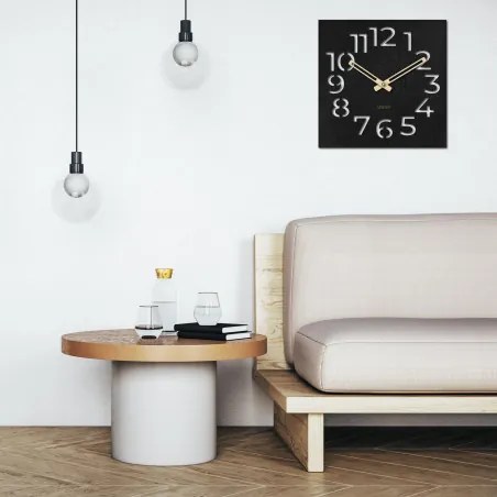 Moderní dřevěné nástěnné hodiny | Minimalistický design do interiéru I SENTOP HDFK033
