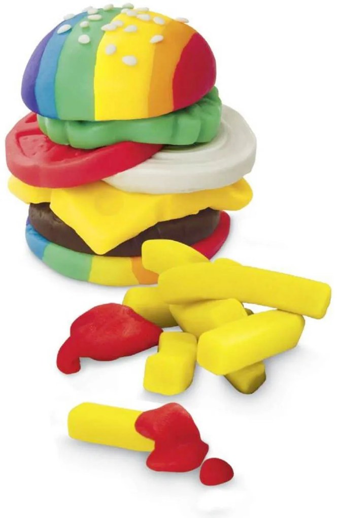 HASBRO PLAY-DOH Hamburger kreativní set modelína s nástroji 14e5472