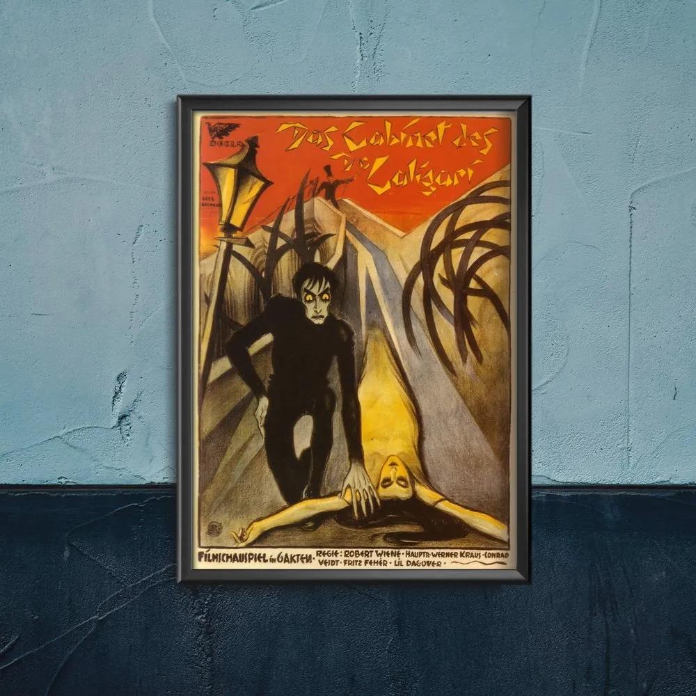 Plakát na zeď Dr. Caligari Cabinet.