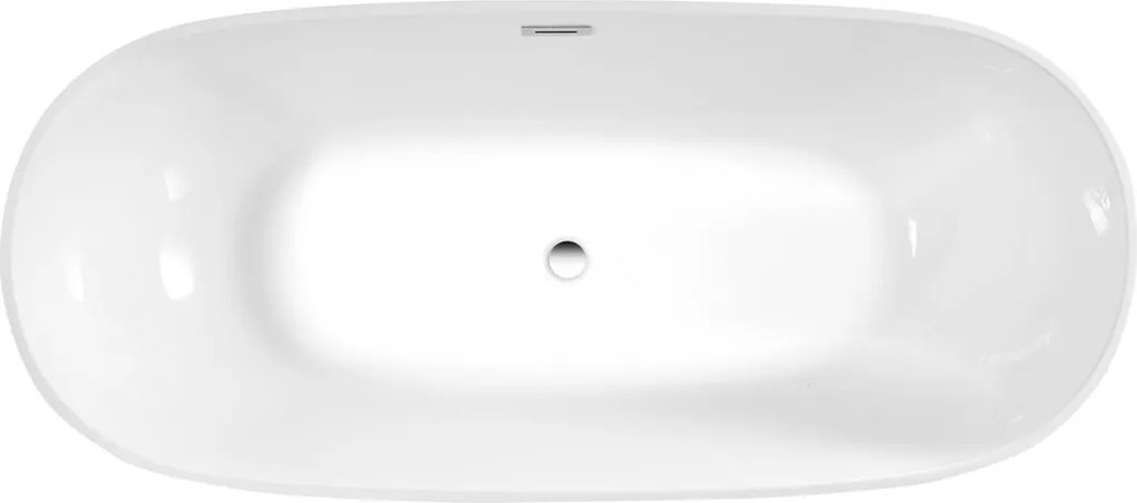 Aqualine Aqualine, DOURO volně stojící vana 180x80 cm, bílá, E1880