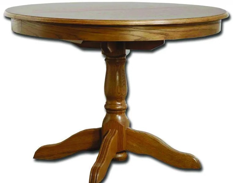 IBA Rozkládací kulatý stůl Kairo Typ: Přírodní, Pro šířku: 100 cm