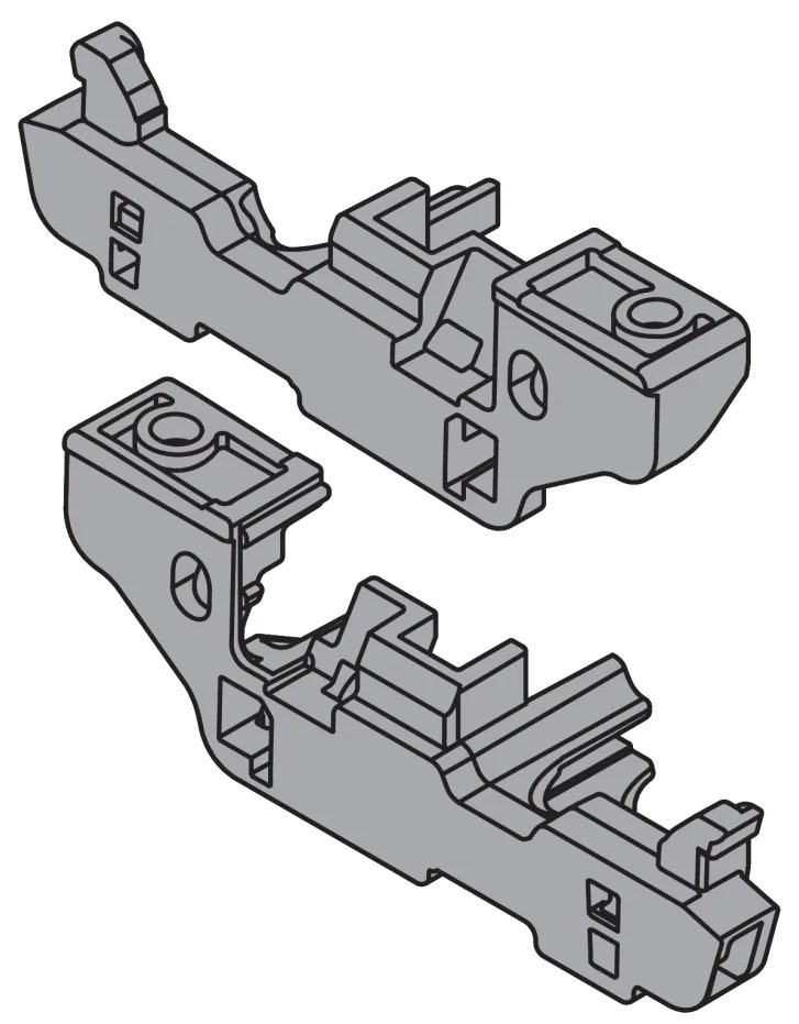 BLUM Seřizovač hloubky Movento L+P 298.7600