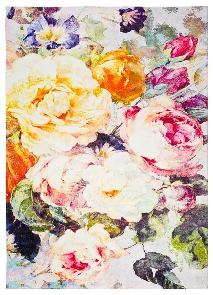 Koberec Universal Chenile Flowerina, 80 x 150 cm