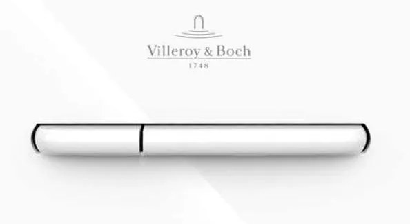 Villeroy & Boch ViConnect - Ovládací tlačítko splachování, bílá 92218068