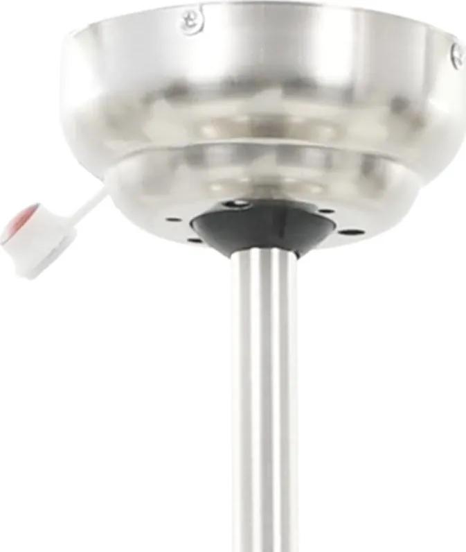 vidaXL Ozdobný stropní ventilátor se světlem 128 cm [50538] Barva: Bílá
