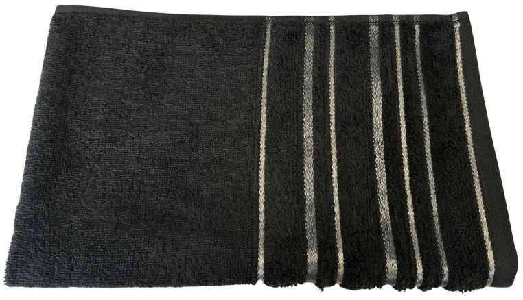 Praktik Ručník ZARA 450g/m2 40x60 cm  Ručník ZARA 40x60 cm černá