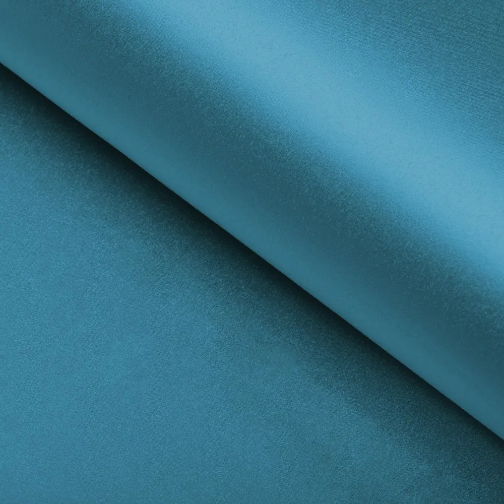 Biante Saténový čtvercový ubrus polyesterový Satén LUX-033 Petrolejově modrý 140x140 cm
