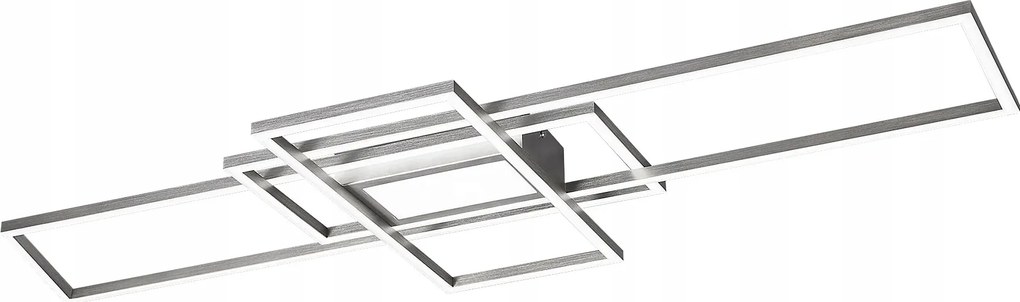 Stropní svítidlo s Led dálkovým ovládáním 54 W, barva chrom, satén 6869 Thabita Rabalux