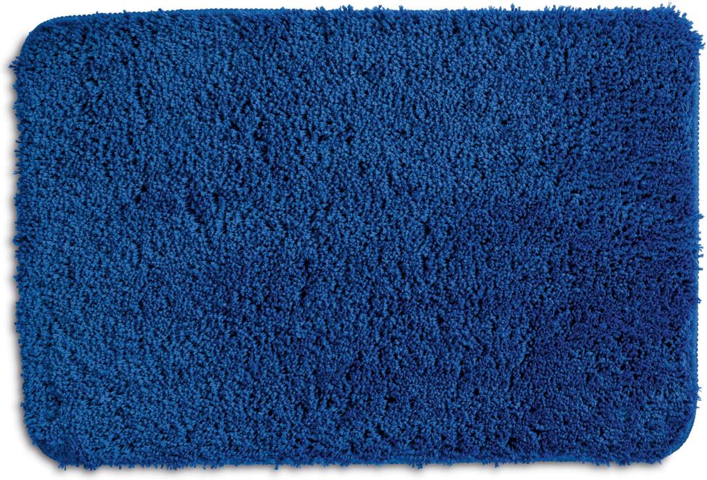 KELA Koupelnová předložka LIVANA 100% polyester 120x70cm modrá KL-20694