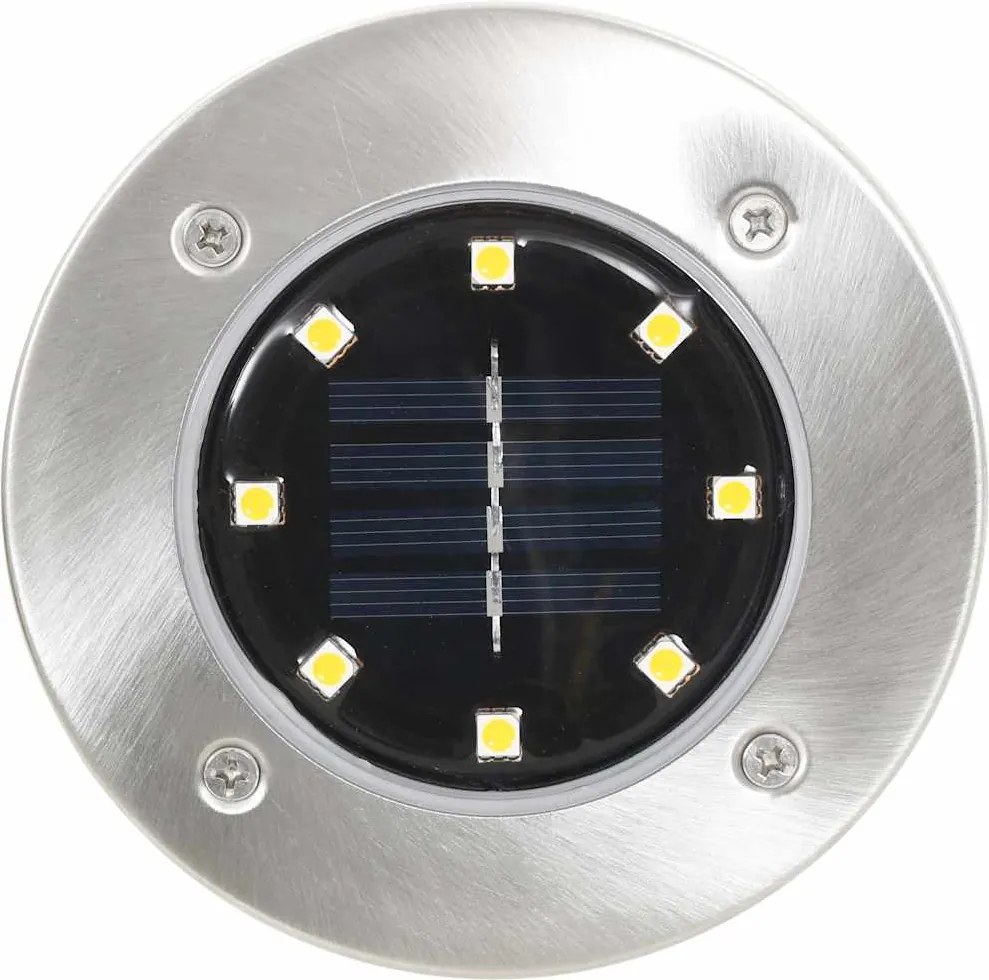 Solární světlo k zapíchnutí do země 8 ks LED RGB barva 315695