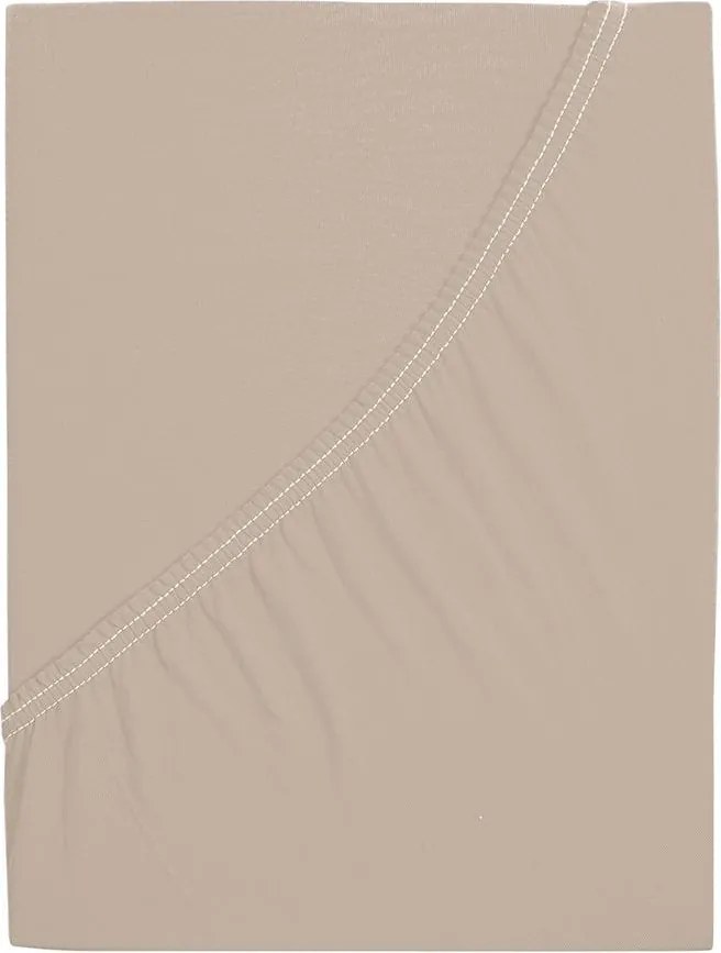 B.E.S. - Petrovice, s.r.o. Prostěradlo JERSEY dětské - Kávová 60 x 120