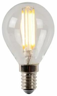 LUCIDE Bulb P45 Filament Dimmable E14 4W 320LM Transparent, žárovka, zářivka