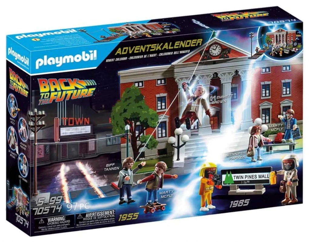 Playmobil 70574 adventní kalendář back to the future