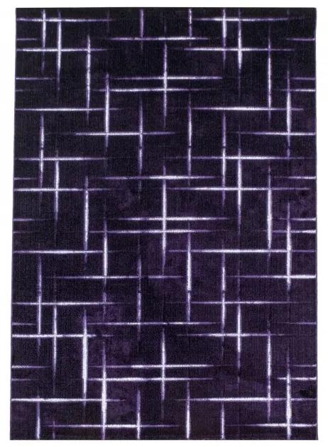Kusový koberec Costa 3521 lila 140 x 200 cm