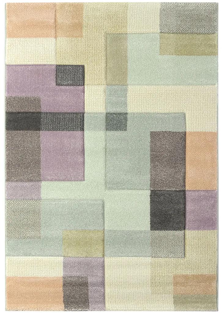 Koberce Breno Kusový koberec Pastel 22798/110, Vícebarevné, 80 x 150 cm