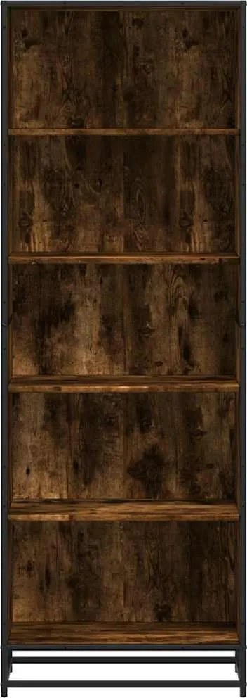 Knihovna kouřový dub 60 x 35 x 170,5 cm kompozitní dřevo 3300852