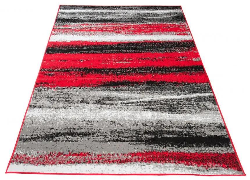 Kusový koberec PP Elpa šedočervený 160x220cm
