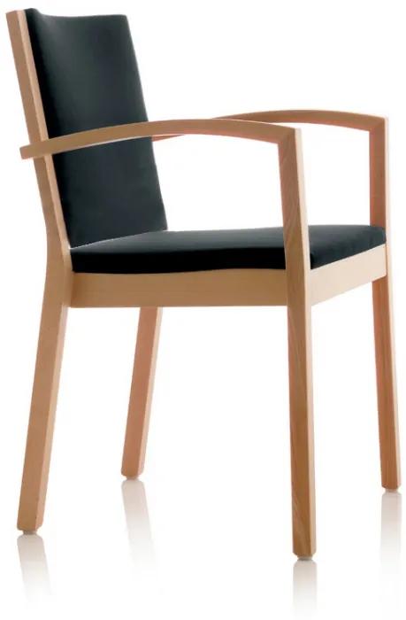 Wiesner-Hager S13 6711-123 - Konferenční židle  - Tm.šedá 4-202