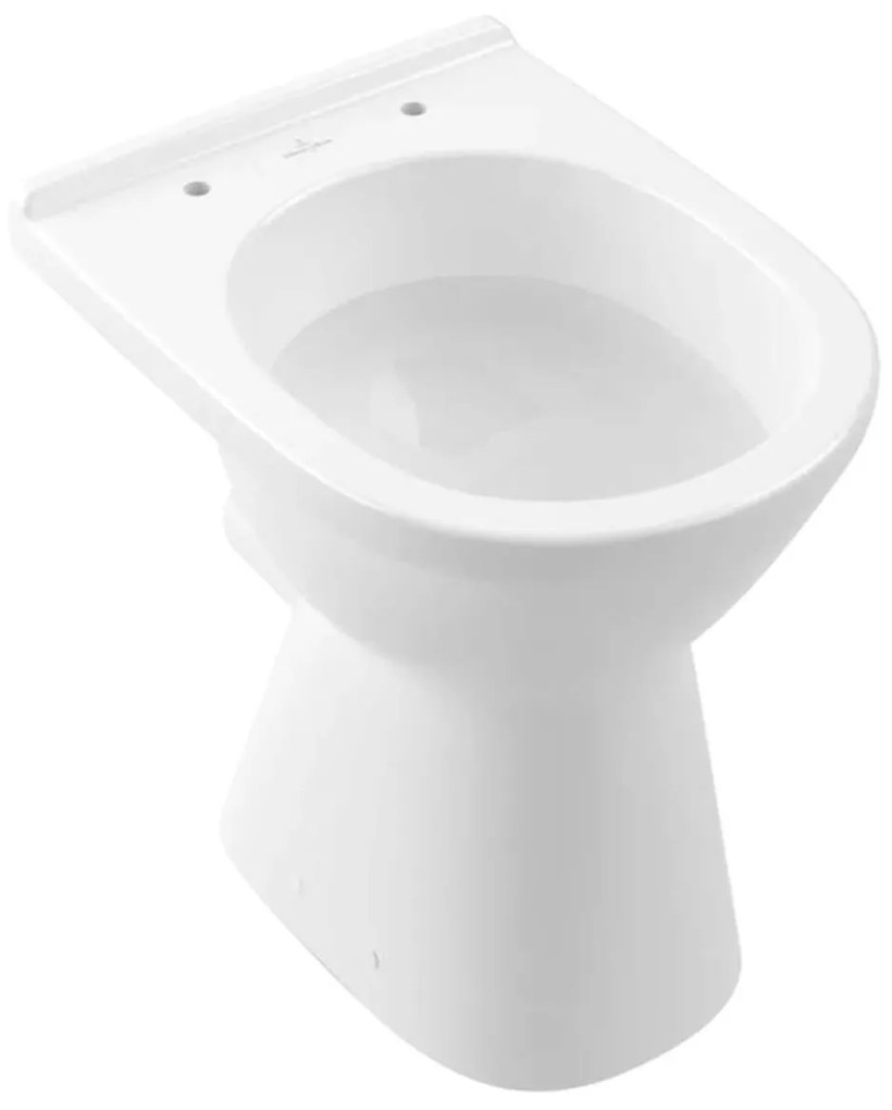 Villeroy & Boch ViCare - Stojící WC, zadní odpad, Rimless, CeramicPlus, alpská bílá 4683R0R1