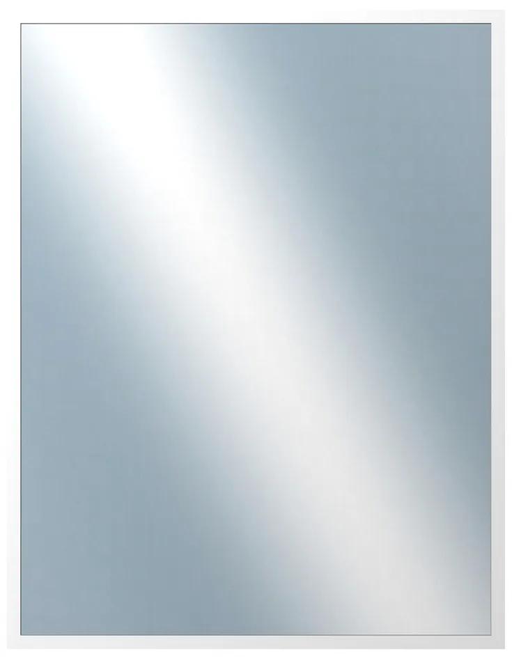 DANTIK - Zarámované zrcadlo - rozměr s rámem cca 70x90 cm z lišty FC bílá vysoká (2186)