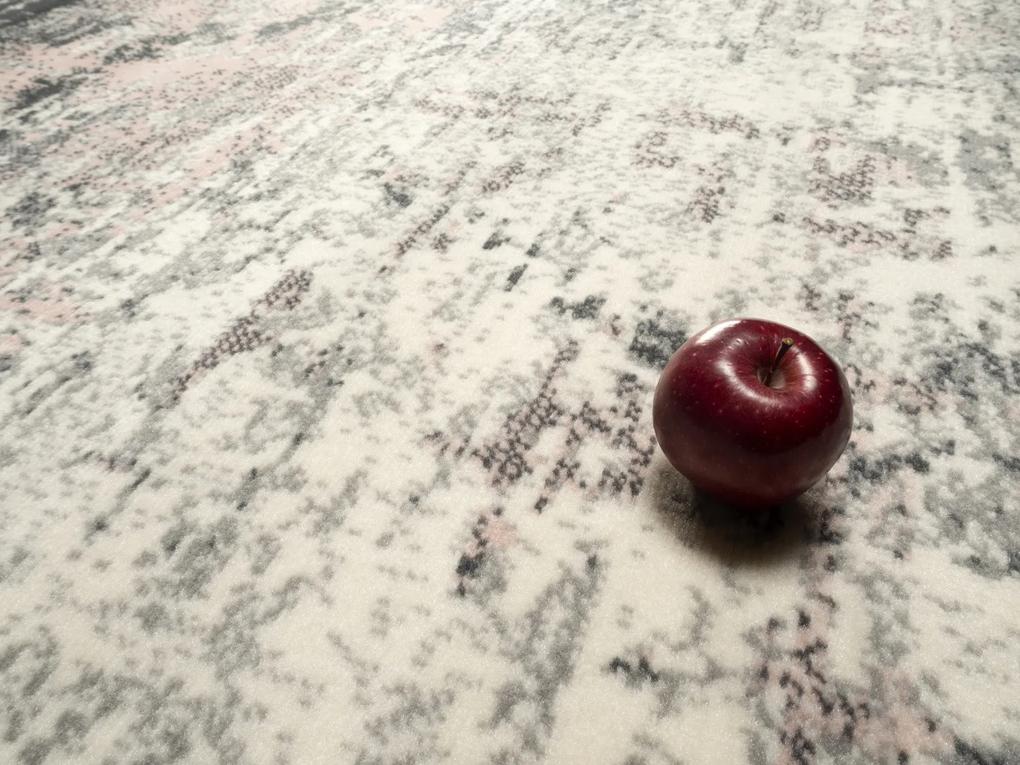 Alfa Carpets  Kusový koberec Beton powder pink - 120x170 cm