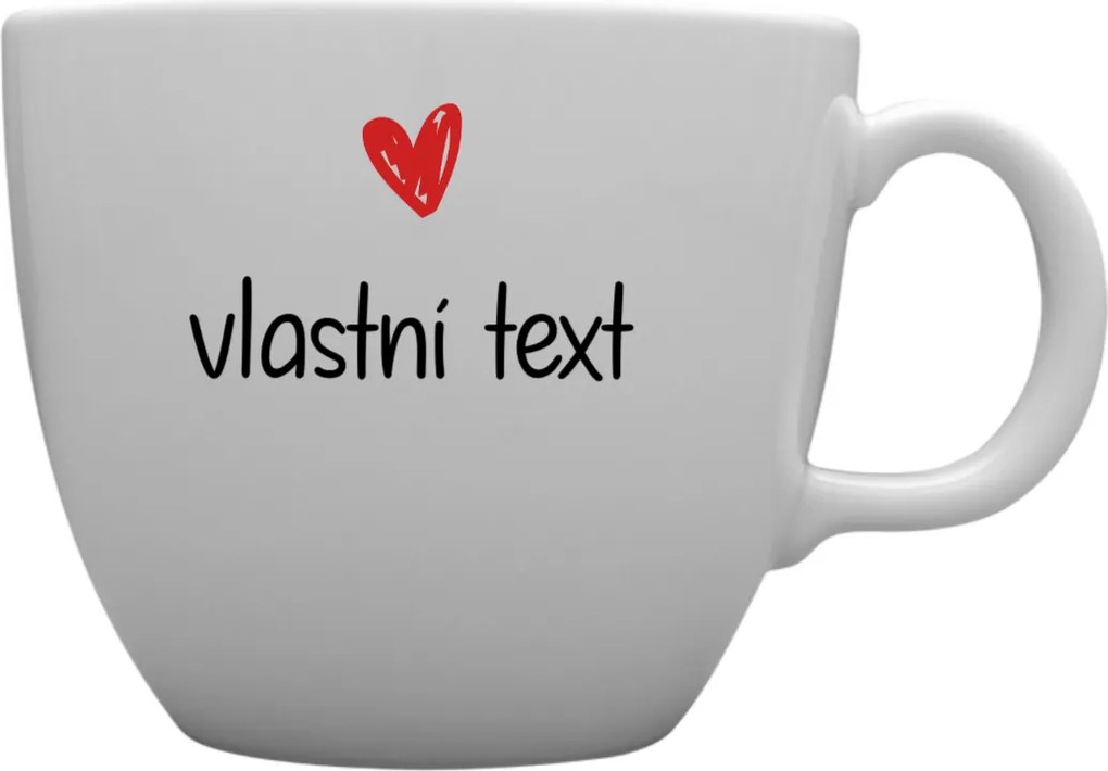 Vlastní text na MEGA XXL keramický hrnek 1000 ml