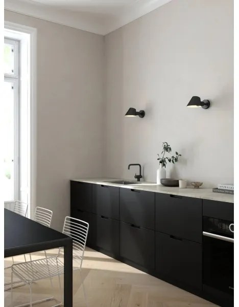 DFTP by Nordlux - Nástěnné svítidlo STAY 1xE27/60W/230V černá
