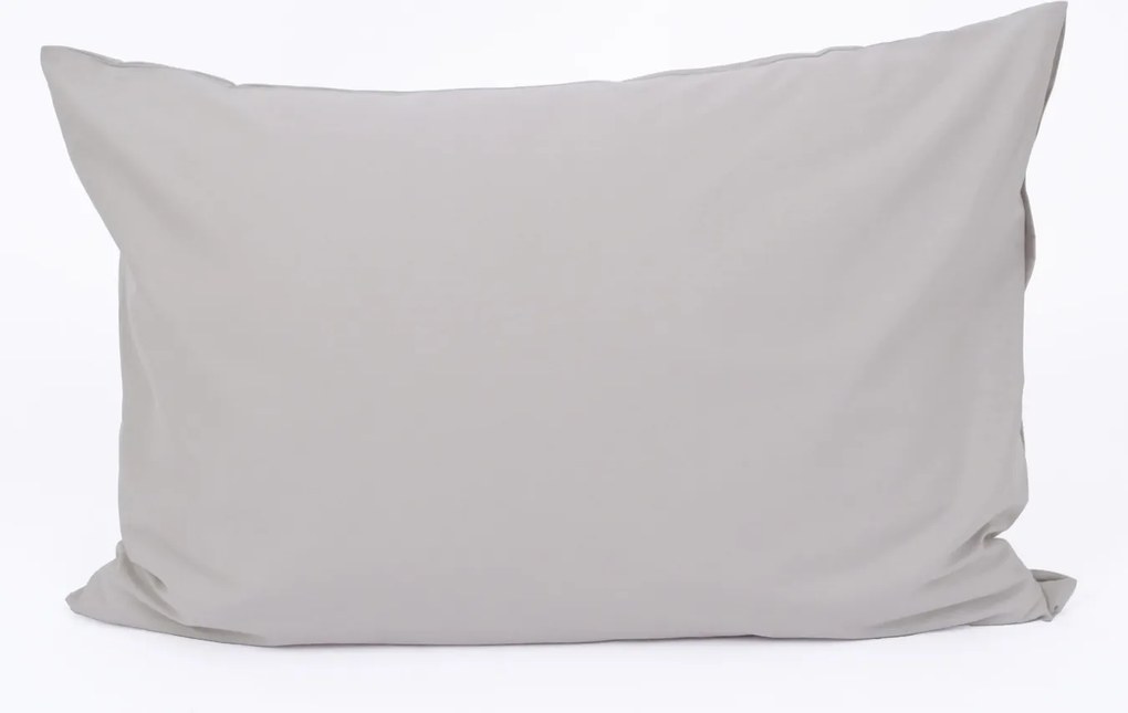 MK Lůžkoviny Bavlněný povlak na polštář Renforcé 70 x 90 cm - Jasmine světle šedá