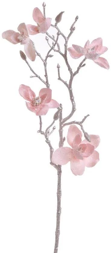 zasněžená magnolie 62 cm - růžová