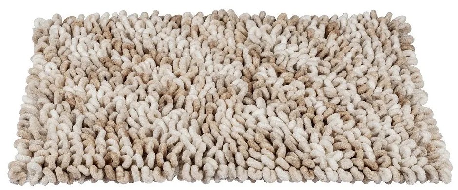 Béžová textilní koupelnová předložka 60x90 cm Lerici – Wenko
