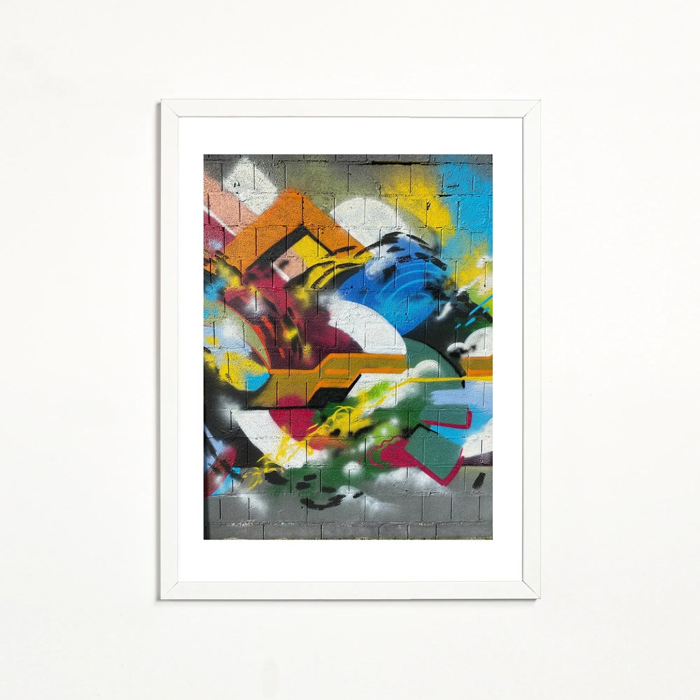 Yudoe 06 | Letter B Rám: Dubový, Velikost: 30 x 20 cm