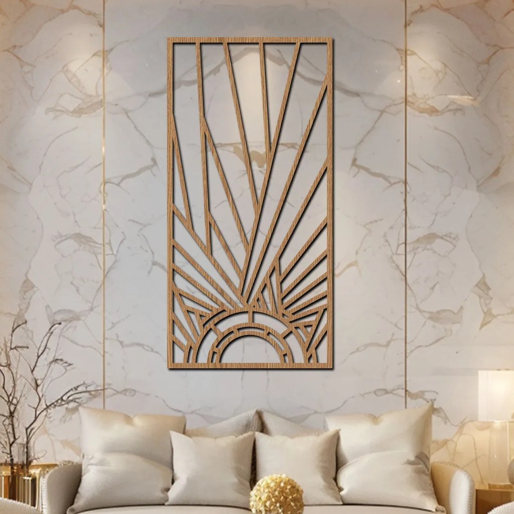 dřevo života Dřevěný panel GATSBY VI Zvolte rozměr (cm): 40x80, Zvolte barvu dekoru: Dub Sonoma
