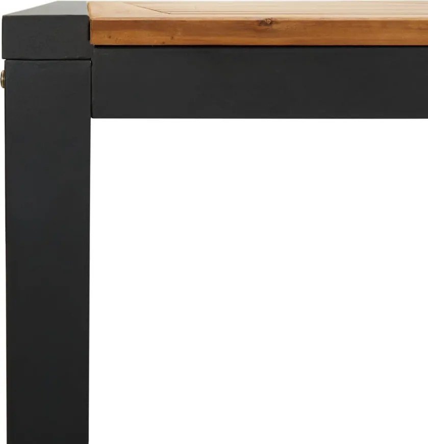 Zahradní stůl s nohami ve tvaru U 200x90x75 cm masivní akácie 319518