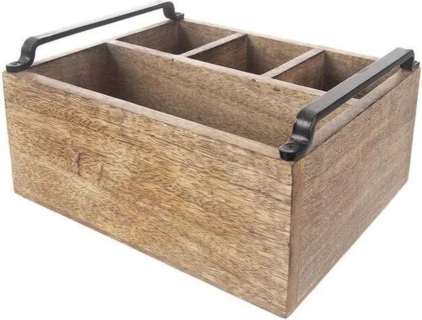 Stojan dřevěný na kořenky a dochucovadla MANGO