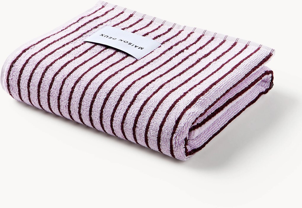 Bavlněný koupelnový ručník Stripes