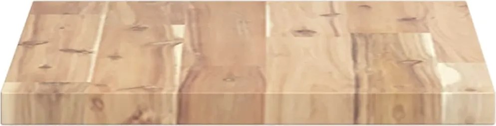 Plovoucí police 2 ks 40 x 30 x 2 cm neošetřené akáciové dřevo 3279364