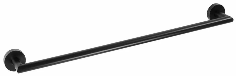 SAPHO XB405 X-Round Black držák na ručníky 35 cm, černá