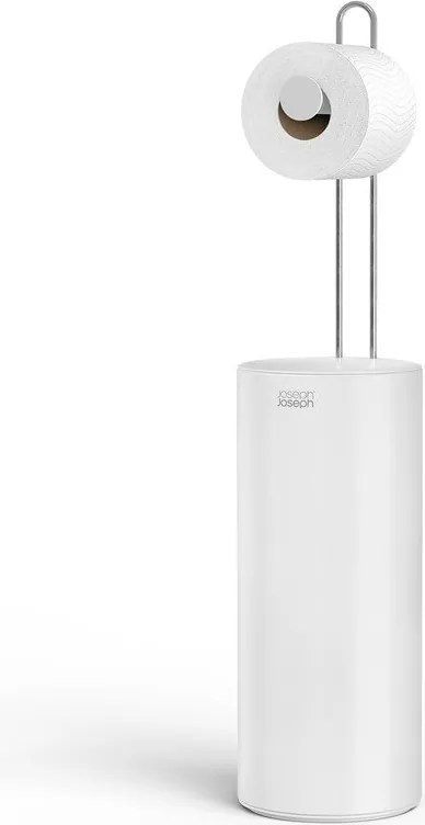 Bílý plastový stojan na toaletní papír EasyStore – Joseph Joseph