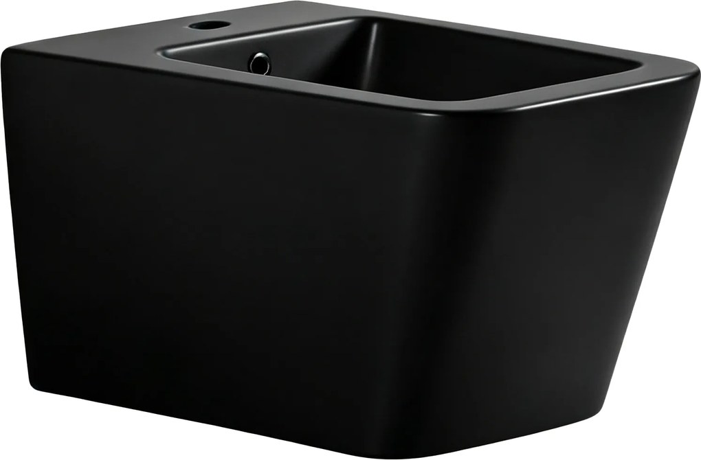 Erga Mery, závěsný bidet 520x360x300 mm, černá matná, ERG-V03-MERY-BD-BK