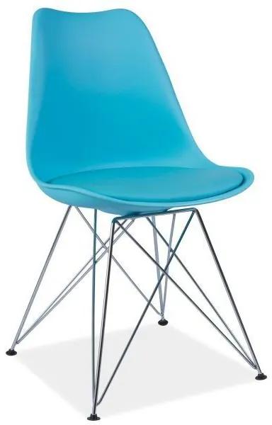 Jídelní židle Tim - modrá