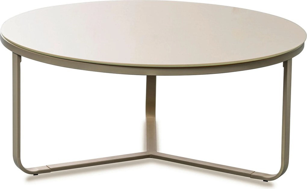 XXXLutz KONFERENČNÍ STOLEK, krémová, kov, 80/80/35 cm Xora - Konferenční stolky - 001815004902