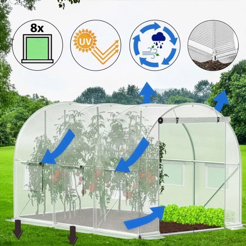 ZAHRADNÍ TUNEL 3 X 2 X 2 M