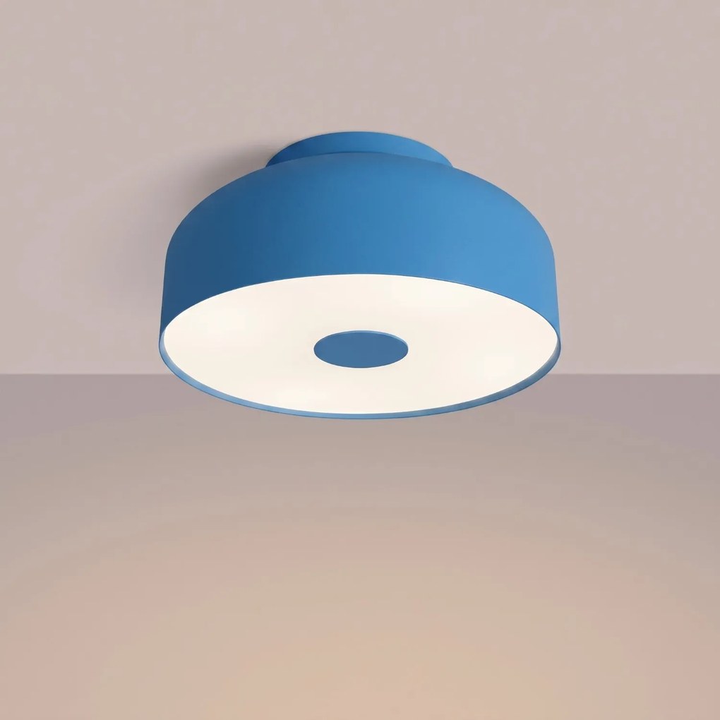 Sollux Lighting Stropní svítidlo OMIQ azurové