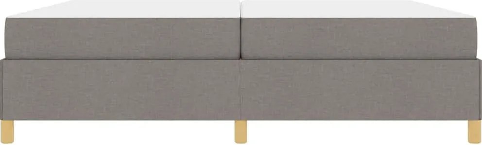 Rám postele Taupe 200 x 200 cm textil 3398966