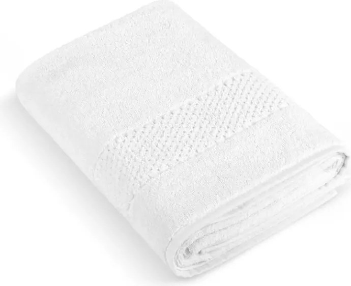 Bellatex Froté osuška nopkový vzor 70x140 cm Bílá